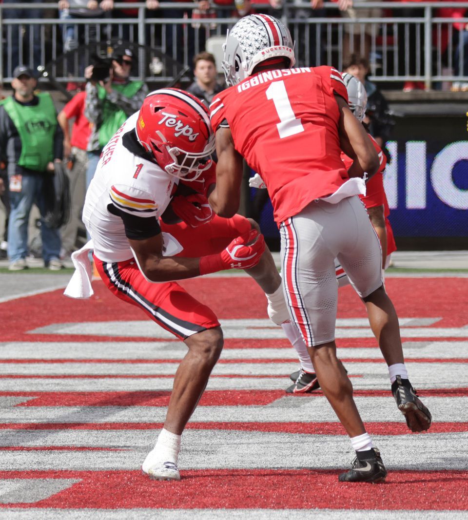 Bills round out 2025 draft class with Maryland WR Kaden Prather with ...