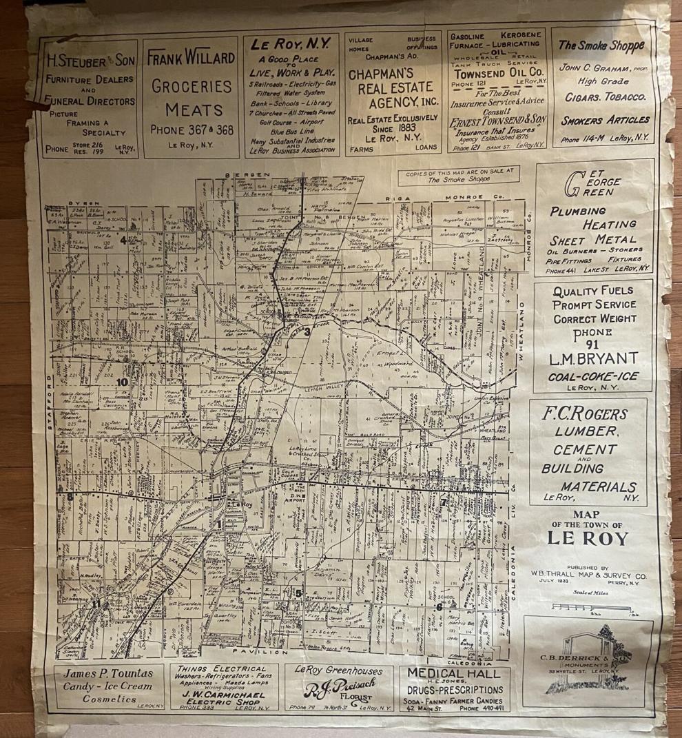 Le Roy History: Maps open a window to the area's past | Lifestyles ...