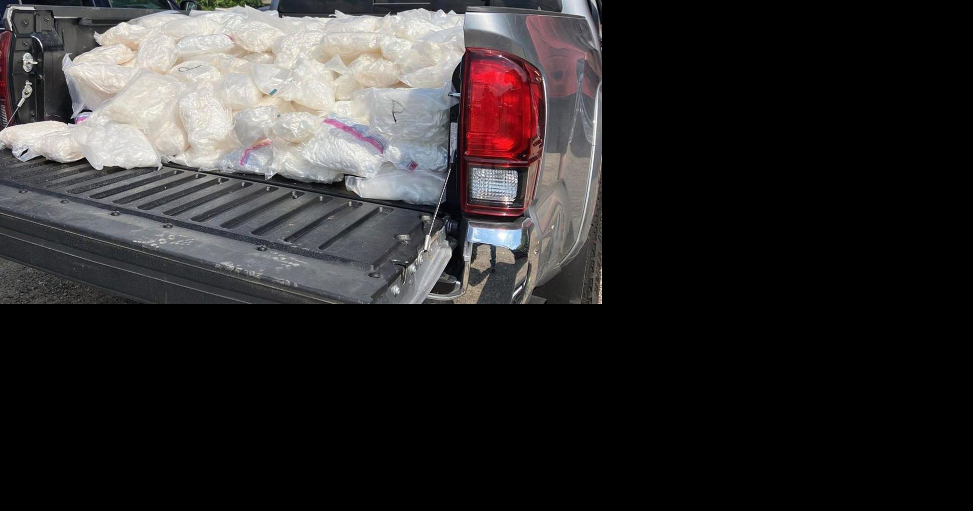 2 men charged with having ‘staggering’ amount of meth in their vehicles ...