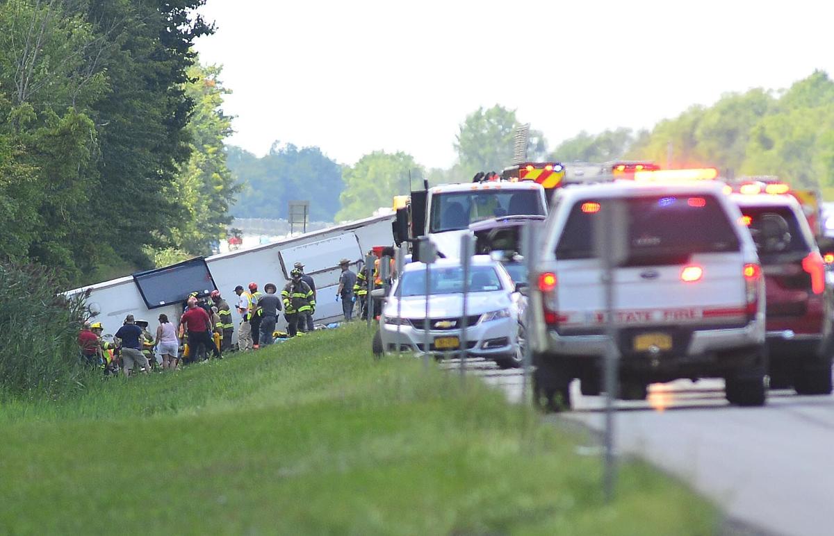 Two passengers file suit over fatal Thruway bus crash | News ...