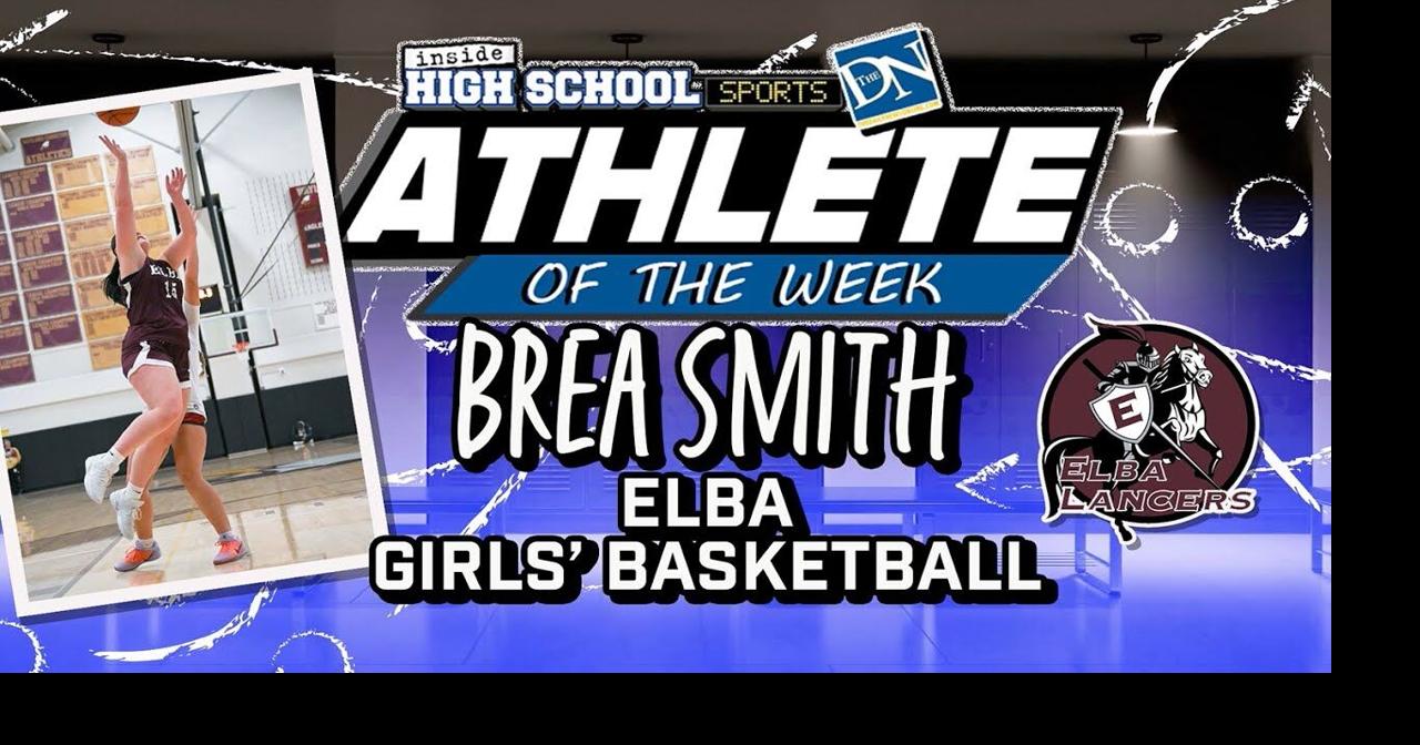 The Daily News Athlete of the Week (12/21-12/27): Brea Smith | Elba ...