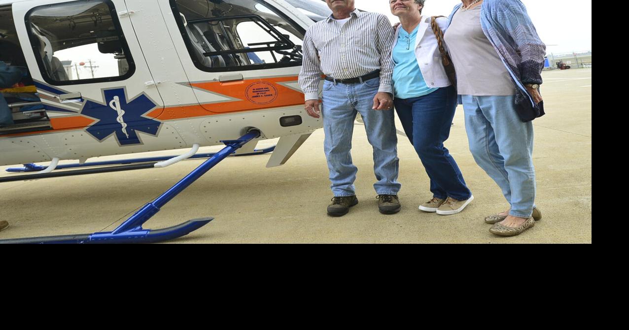 WATCH: Mercy Flight dedicates new helicopter in memory of James E ...