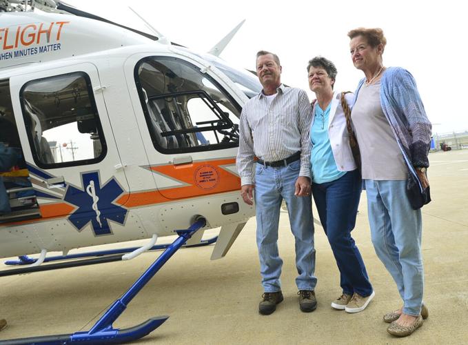 WATCH: Mercy Flight dedicates new helicopter in memory of James E ...