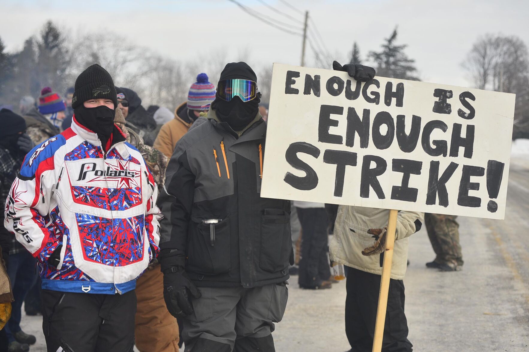 WATCH: Corrections officers striking at GLOW region prisons and beyond ...