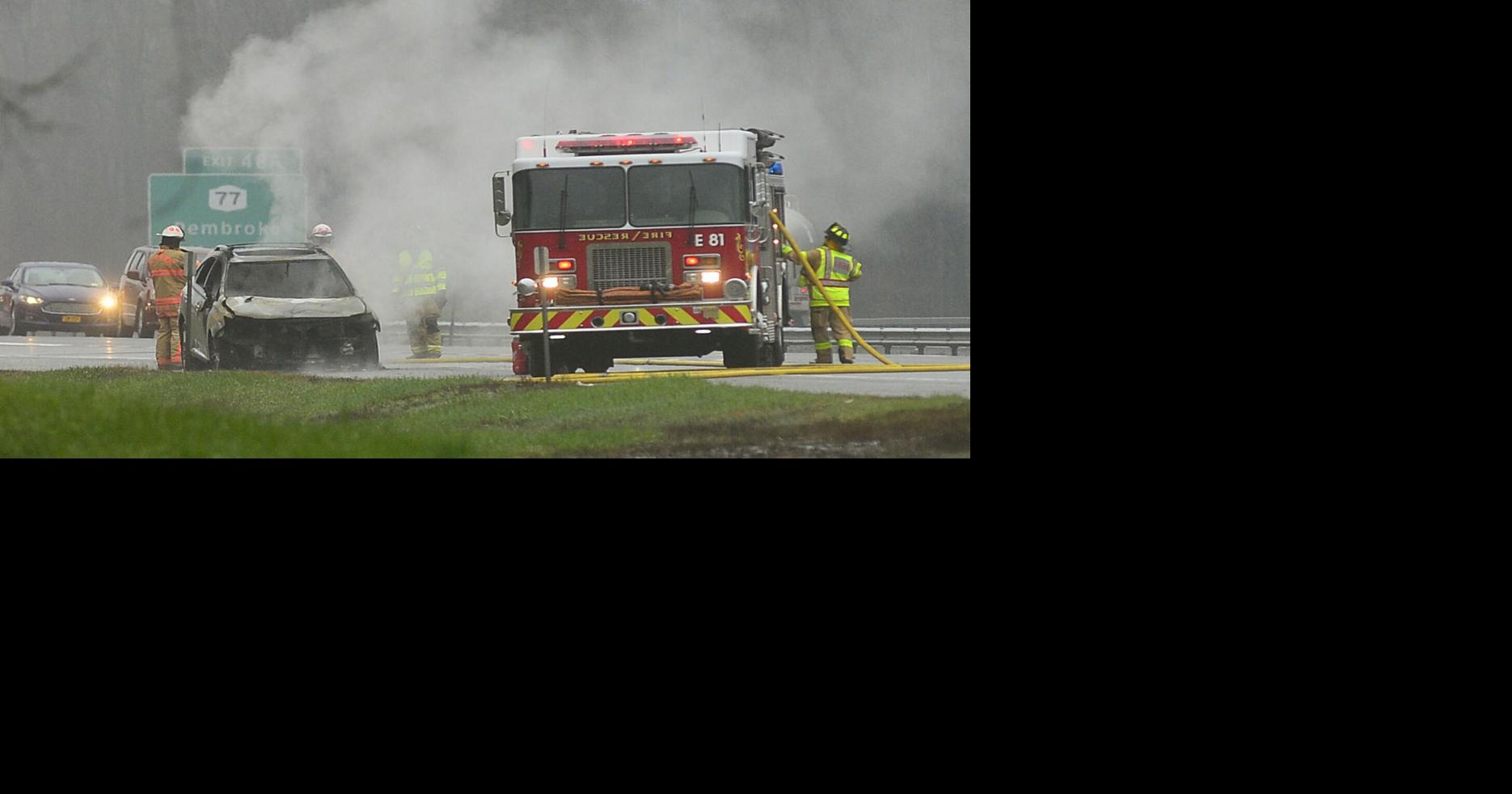 PHOTO: Thruway Fire | Top Story | thedailynewsonline.com