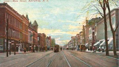 BACKWARD GLANCES: Main Street, Batavia, early 1900s | News ...