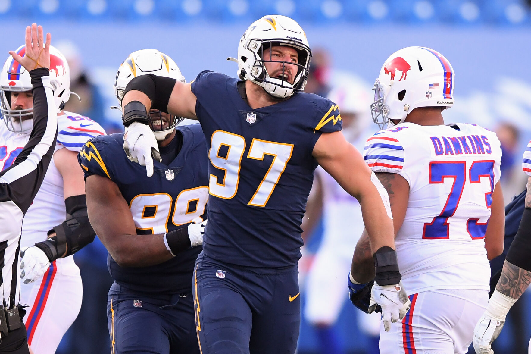 Bills make FA splash, sign EDGE Joey Bosa to reported 1-year deal | Sports | thedailynewsonline.com