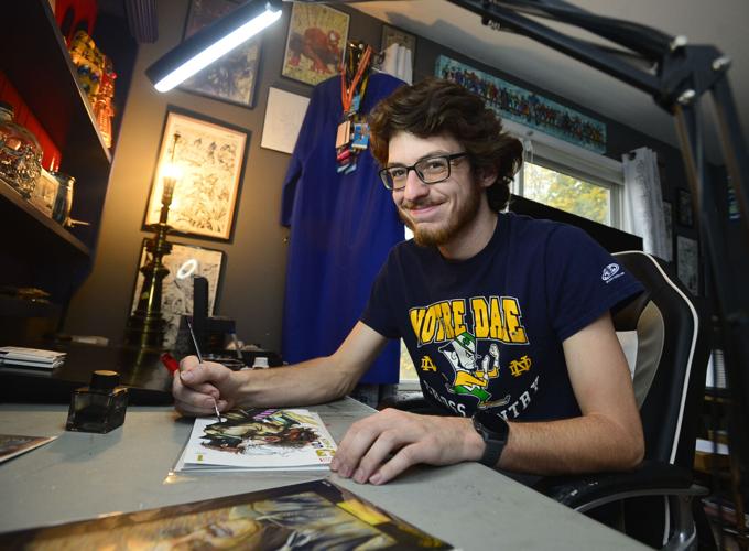 Notre Dame High School teacher selected as featured artist at NYC Comic ...