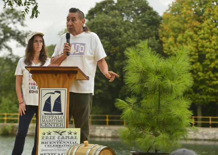 History afloat: Seneca Chief canal boat drops sails into Medina | News ...