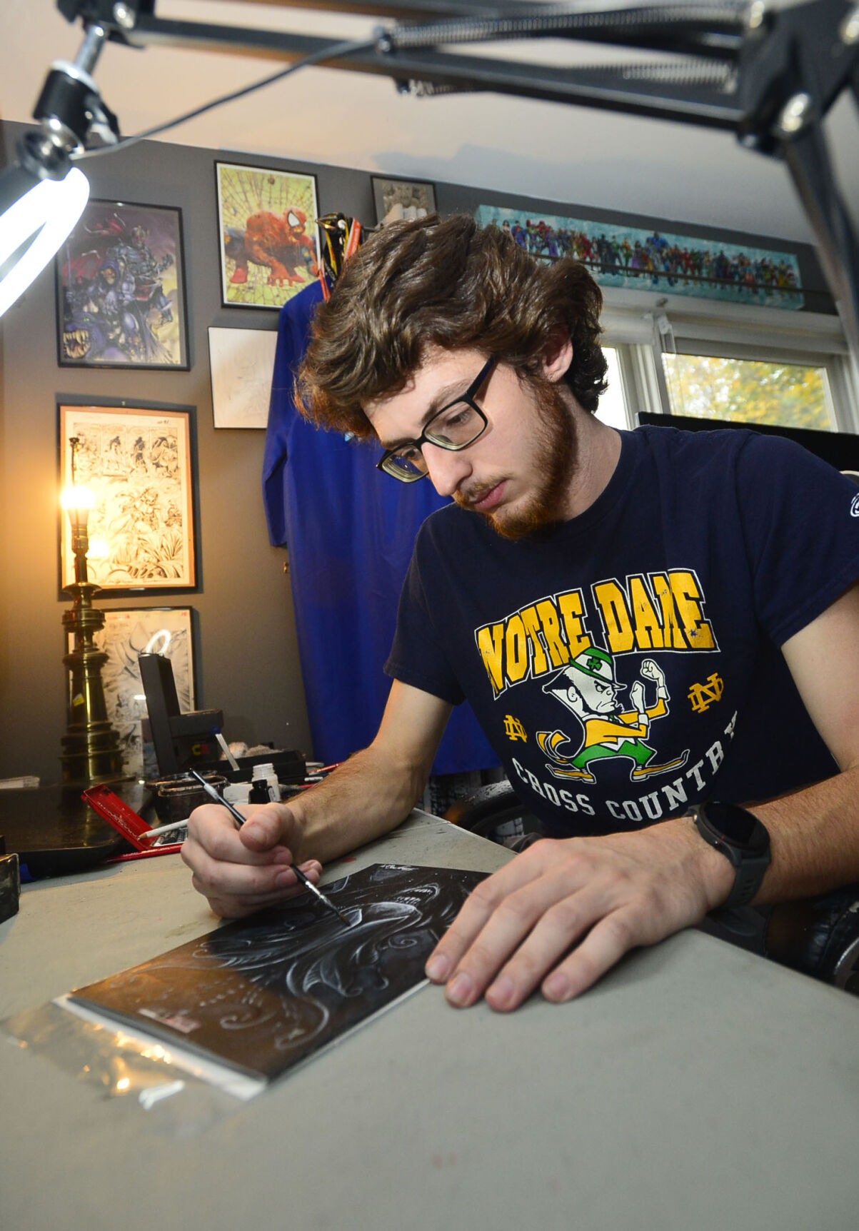 Notre Dame High School teacher selected as featured artist at NYC Comic ...