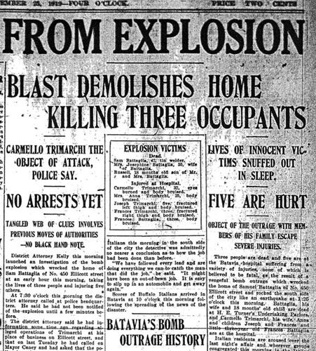 Bomb blast, 1919 | | thedailynewsonline.com