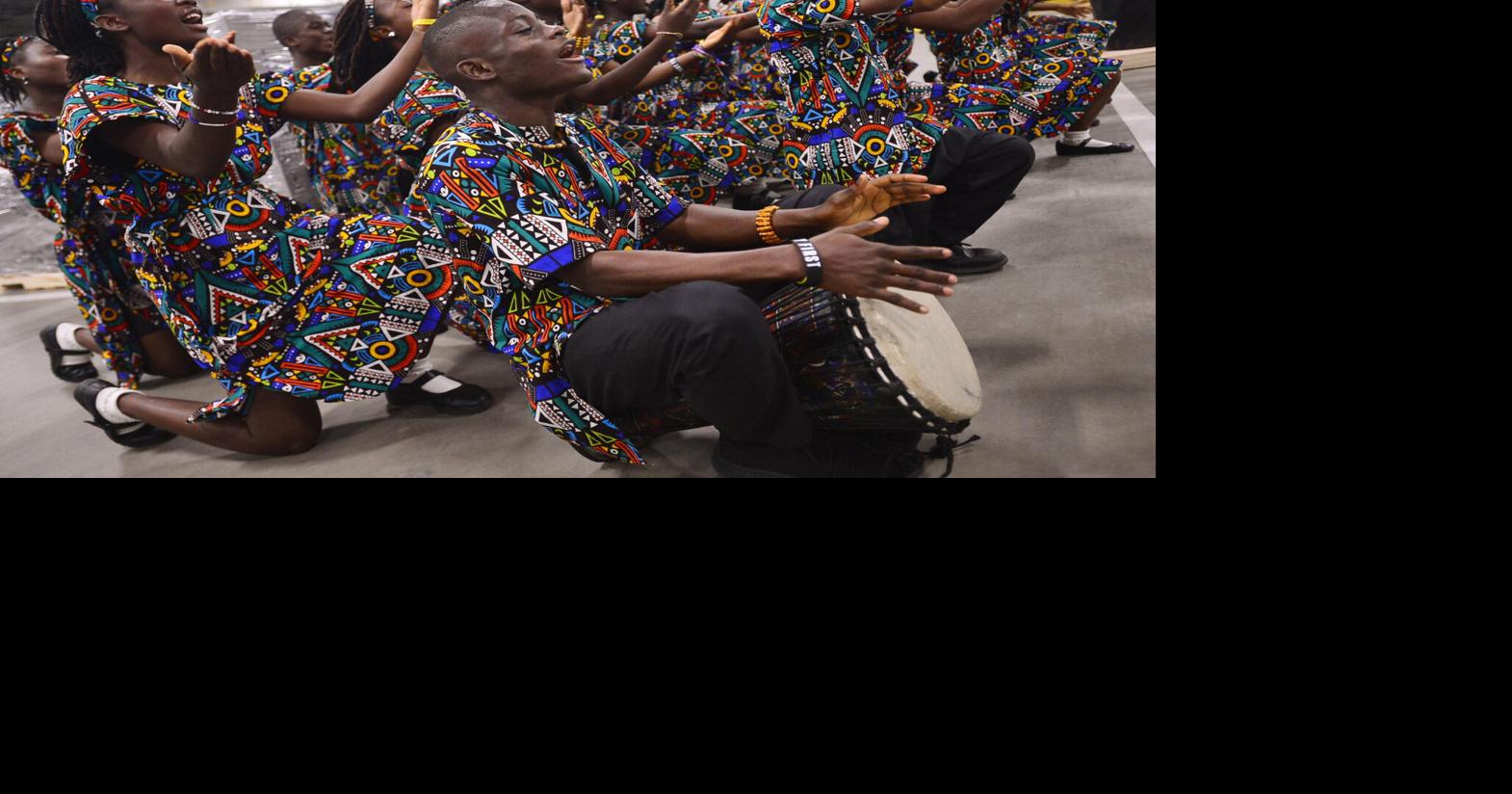(WATCH) The power of music: Choir from West Africa sings and dances in ...