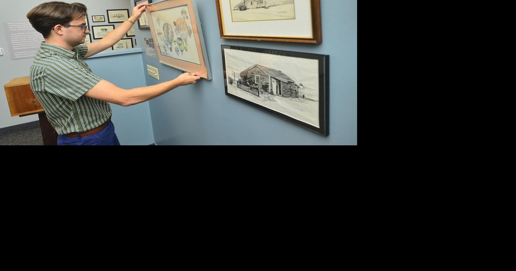 (WATCH) Inked in history: Don Carmichael art on display at Holland Land ...