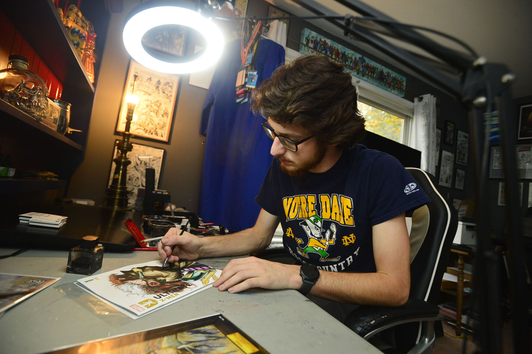 Notre Dame High School teacher selected as featured artist at NYC Comic ...