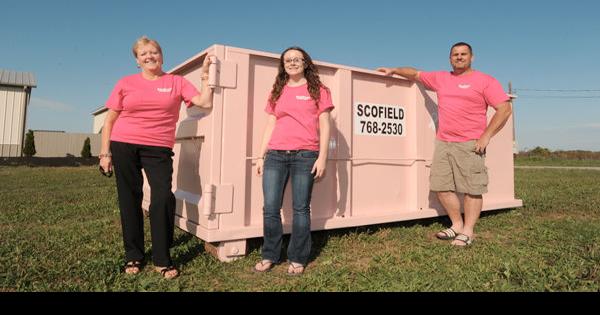 Pink Dumpsters | | thedailynewsonline.com