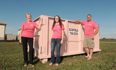 Pink Dumpsters | | thedailynewsonline.com