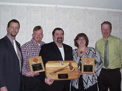 Corfu VFD honors chief as he steps down | News | thedailynewsonline.com