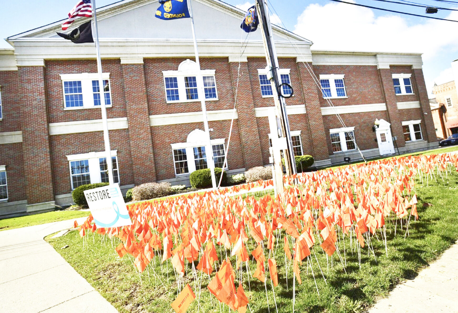 RESTORE plants flags for Sexual Assault Awareness Month | Top Story ...