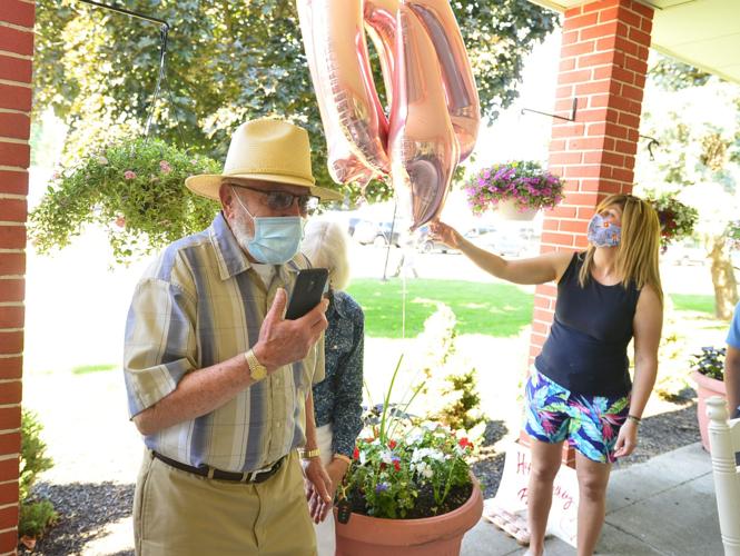 Happiness on a big birthday: Family and friends help Rose Sherman ...