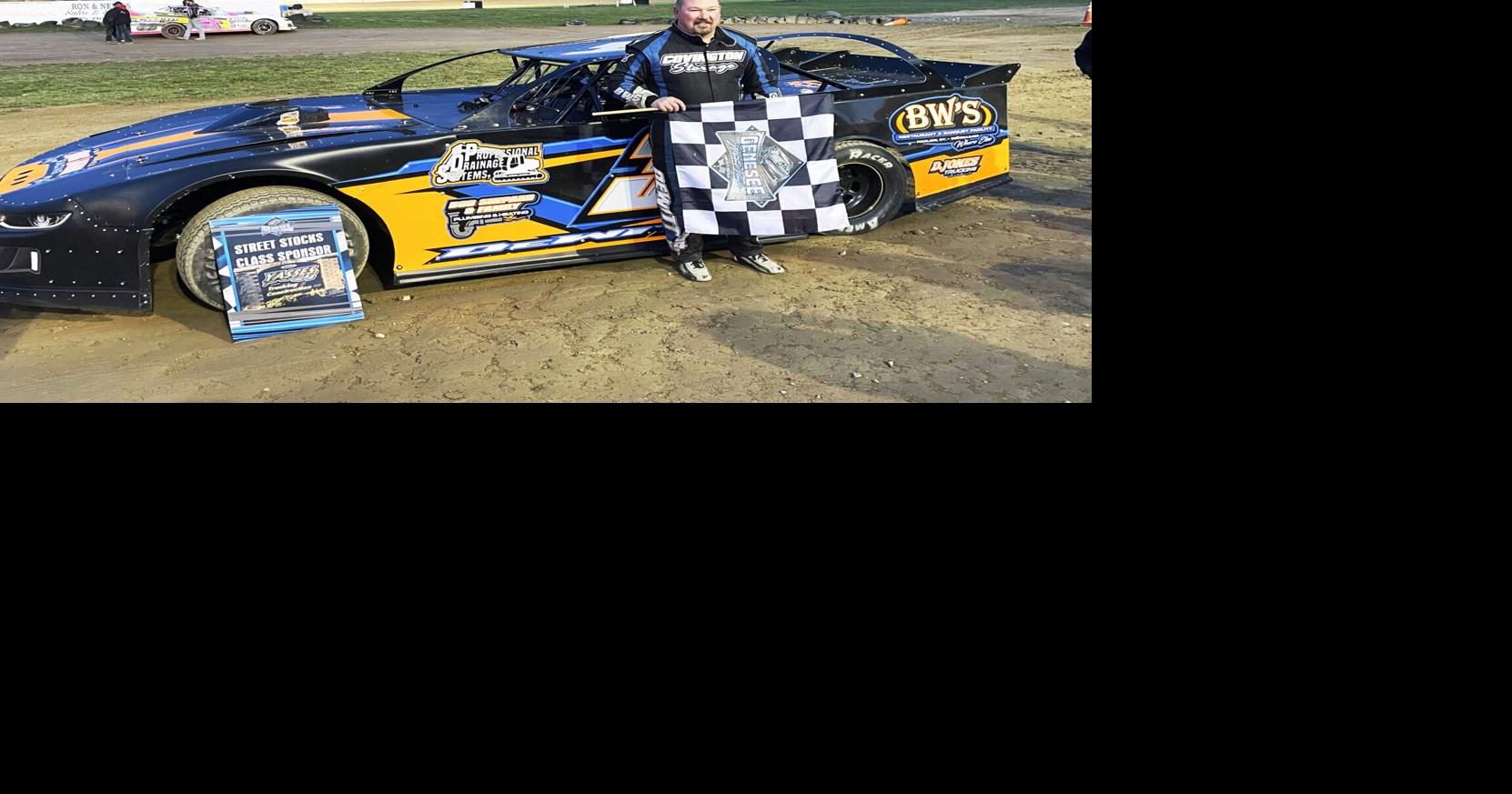 Jon Rivers and Phil Vigneri III open up 2023 at Genesee Speedway in ...