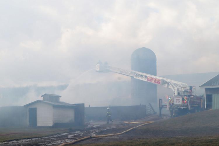 UPDATE: Three large barns destroyed in Silver Meadows Farms fire | Top ...