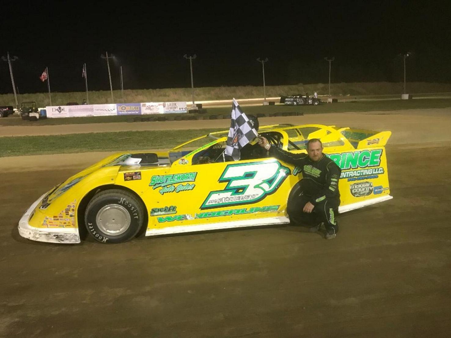Noah Walker scores his first Sportsman Win while Jeremy Wonderling ...