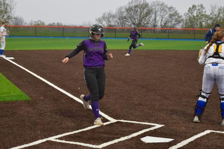 H.S. SOFTBALL: Tillotson powers Pavilion over Perry in soggy slugfest ...