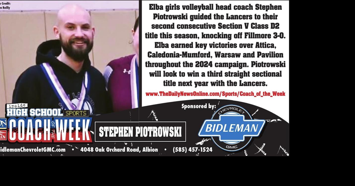 The Daily News Coach of the Week (11/24-11/30): Stephen Piotrowski ...