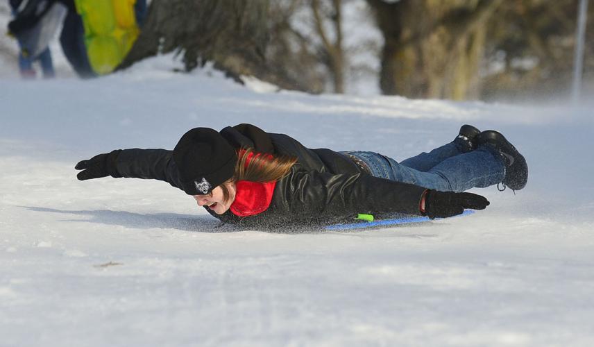 A Saturday of sledding at Centennial park | News | thedailynewsonline.com