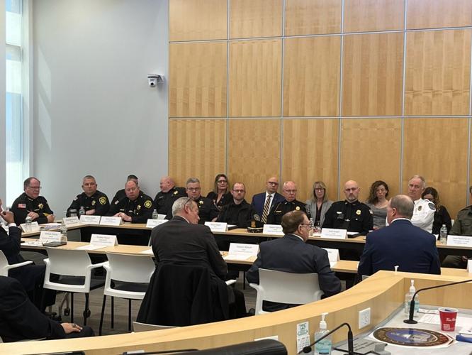 Challenging times: Law enforcement leaders, representatives hold ...
