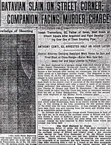 HIDDEN HISTORY: Murder on a Batavia street corner, 1940 | Opinion ...