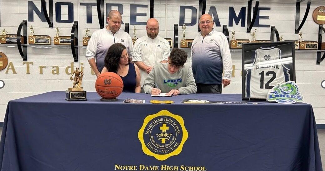 COLLEGE SPORTS: ND's Bellavia signs to play basketball at FLCC | Sports ...