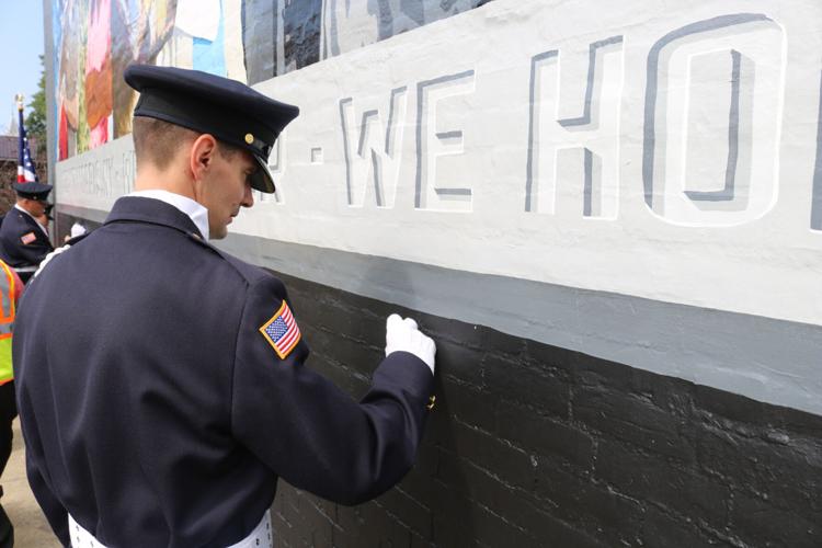 Mount Morris mural honors first responders | Lifestyles ...