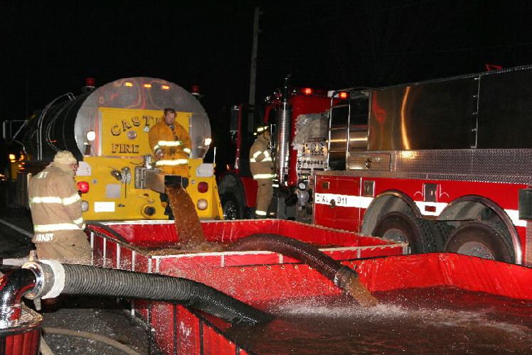 PHOTOS: Perry Center structure fire | News | thedailynewsonline.com