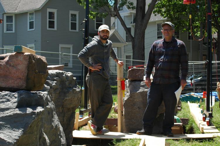 Medina rock installation layers history, geology and technology ...