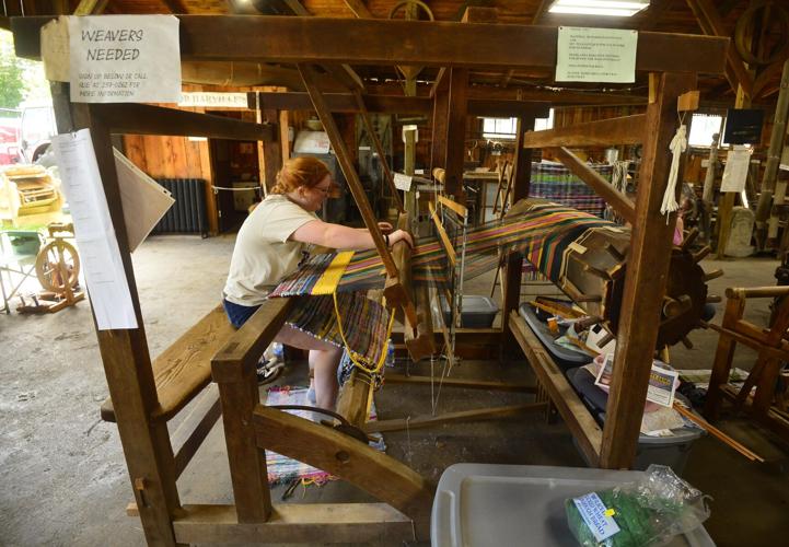 Weaving a tradition: Many hands make light work at Wyoming County Fair ...