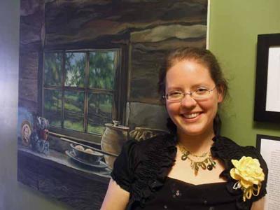 Holley's new treasure: Artist Stacey Kirby tells community's story ...