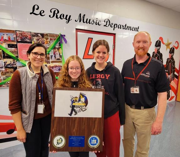 Le Roy marching band places third at state championships; Medina also ...