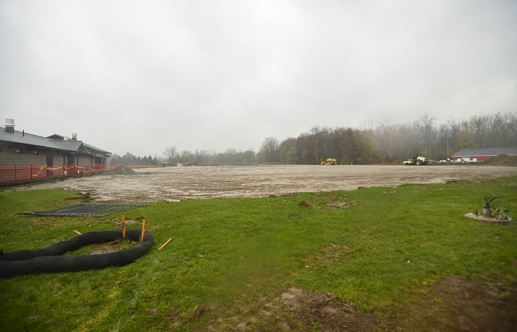 Work has begun on new multi-purpose turf field at Le Roy high school ...