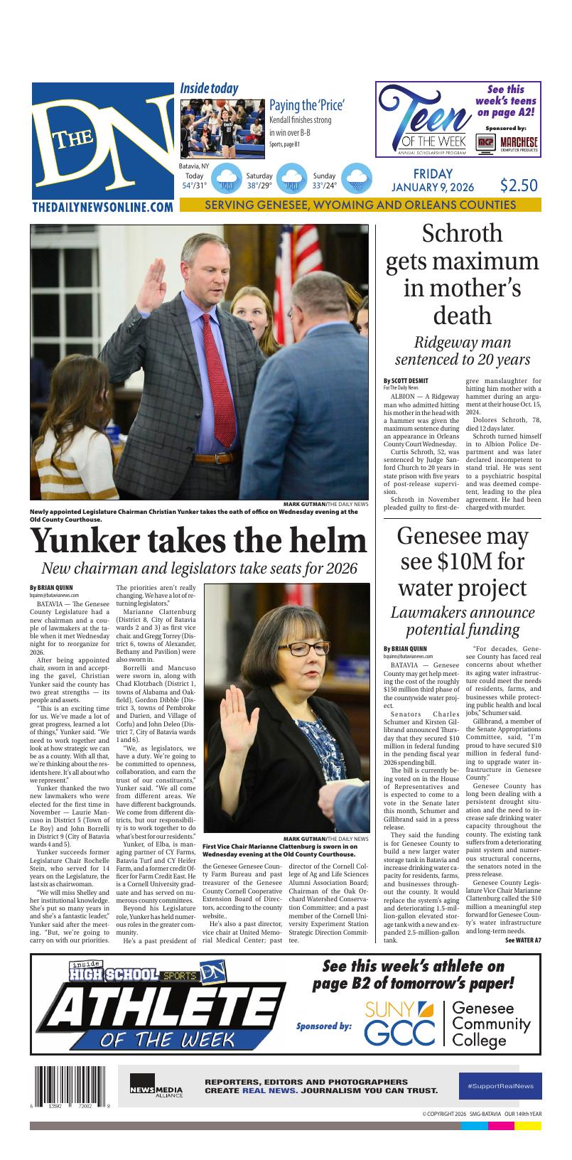 Page A1 | e-Edition | thedailynewsonline.com