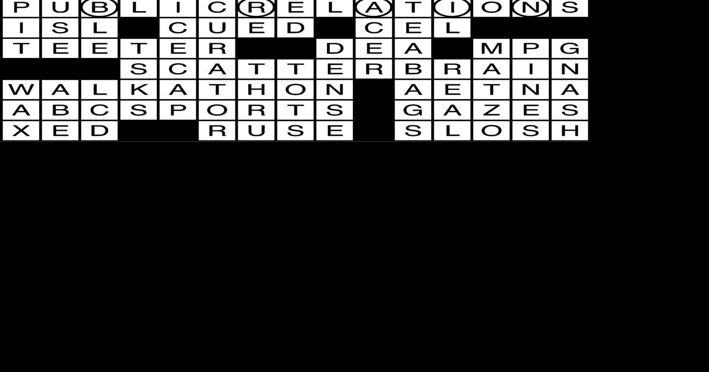 Puzzle answers 09-20-17 | Puzzle Answers | thedaonline.com
