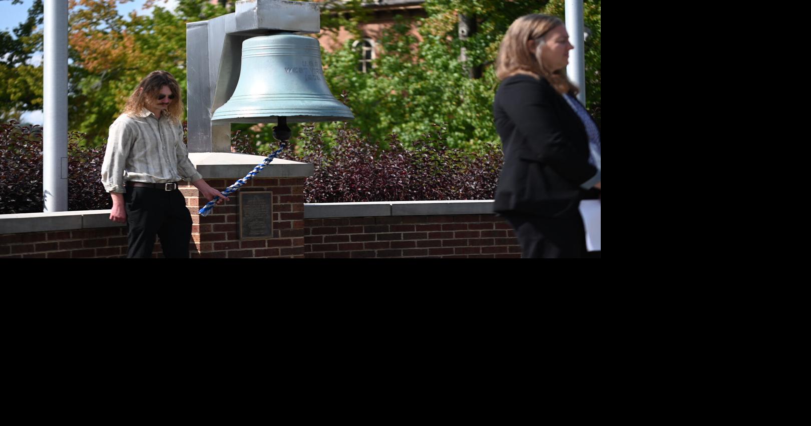 WVU holds bell-ringing ceremony to honor late students | WVU News ...