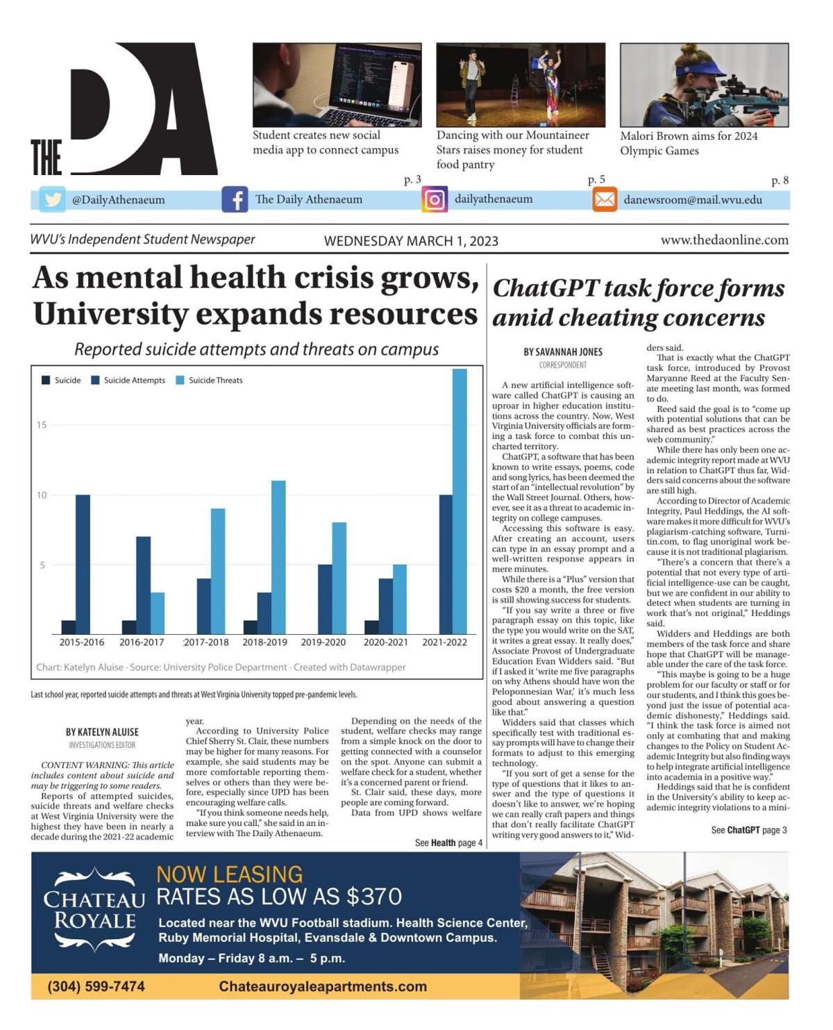 March 1, 2023 | Latest Edition | thedaonline.com