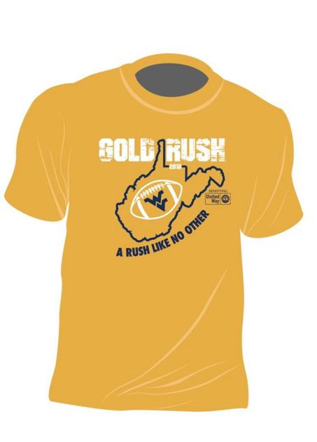 Gold Rush shirts kick off United Way fundraising | Greek Life ...