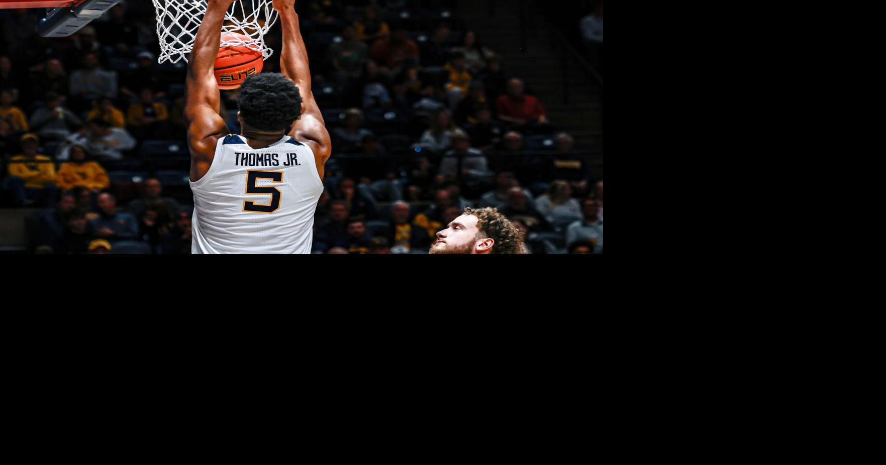 Thomas’s career-high in points, Huff’s 8 3s lead WVU over Lafayette ...