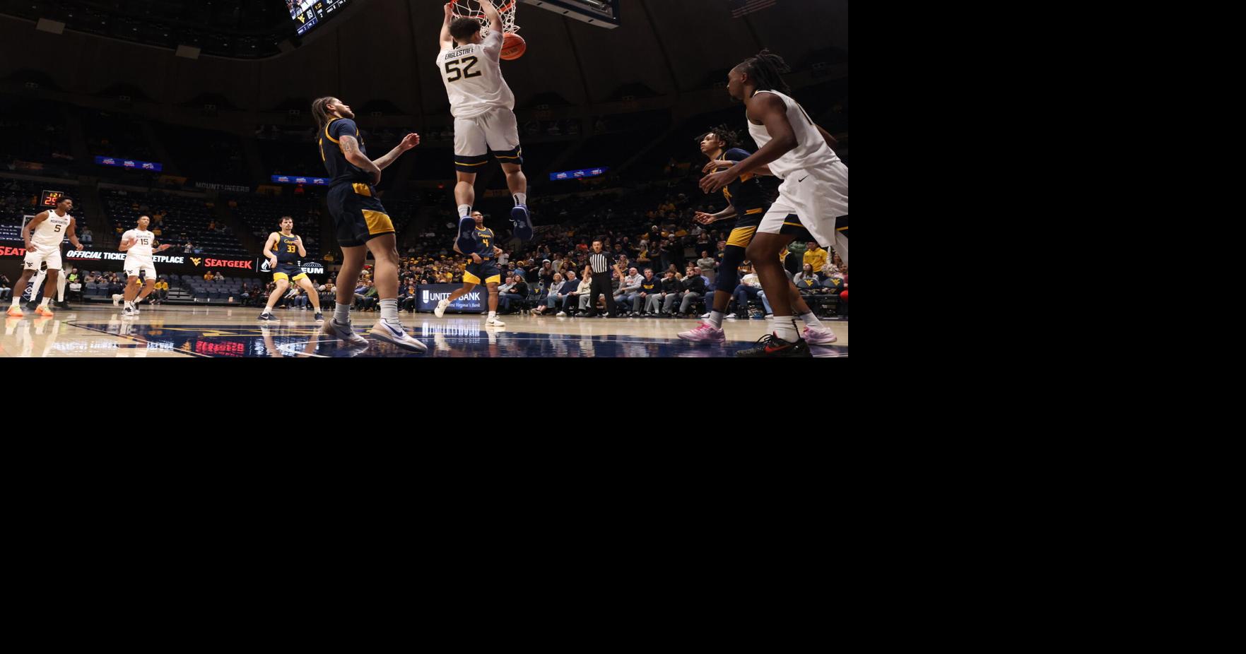 Eaglestaff 2nd-half surge helps WVU Men’s Hoops throttle MVSU | WVU Men ...