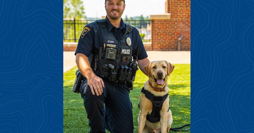 UPD welcomes new K-9 to explosives detection unit | WVU News ...