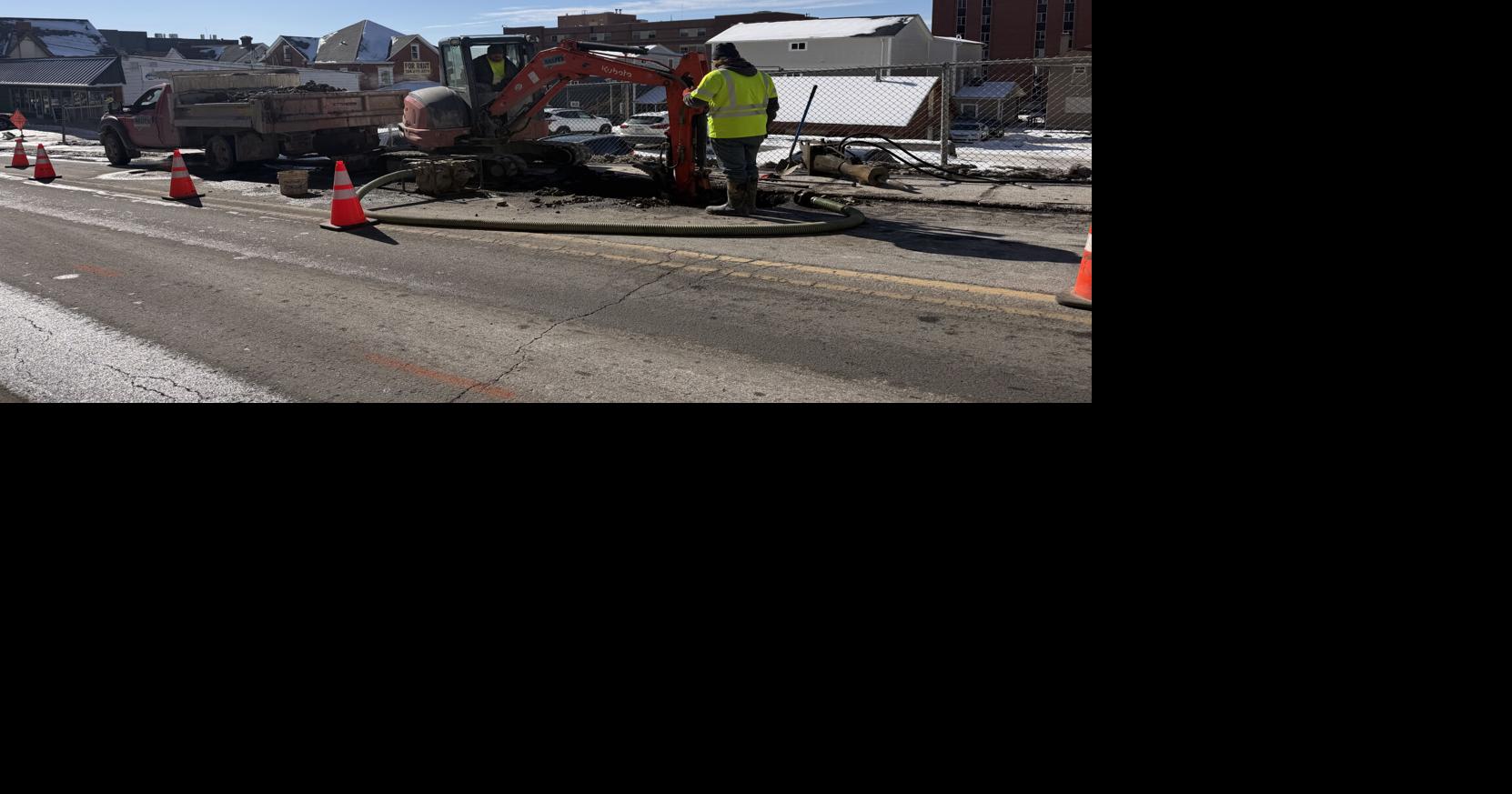 Water main leak impacts traffic on University Avenue | Morgantown News ...