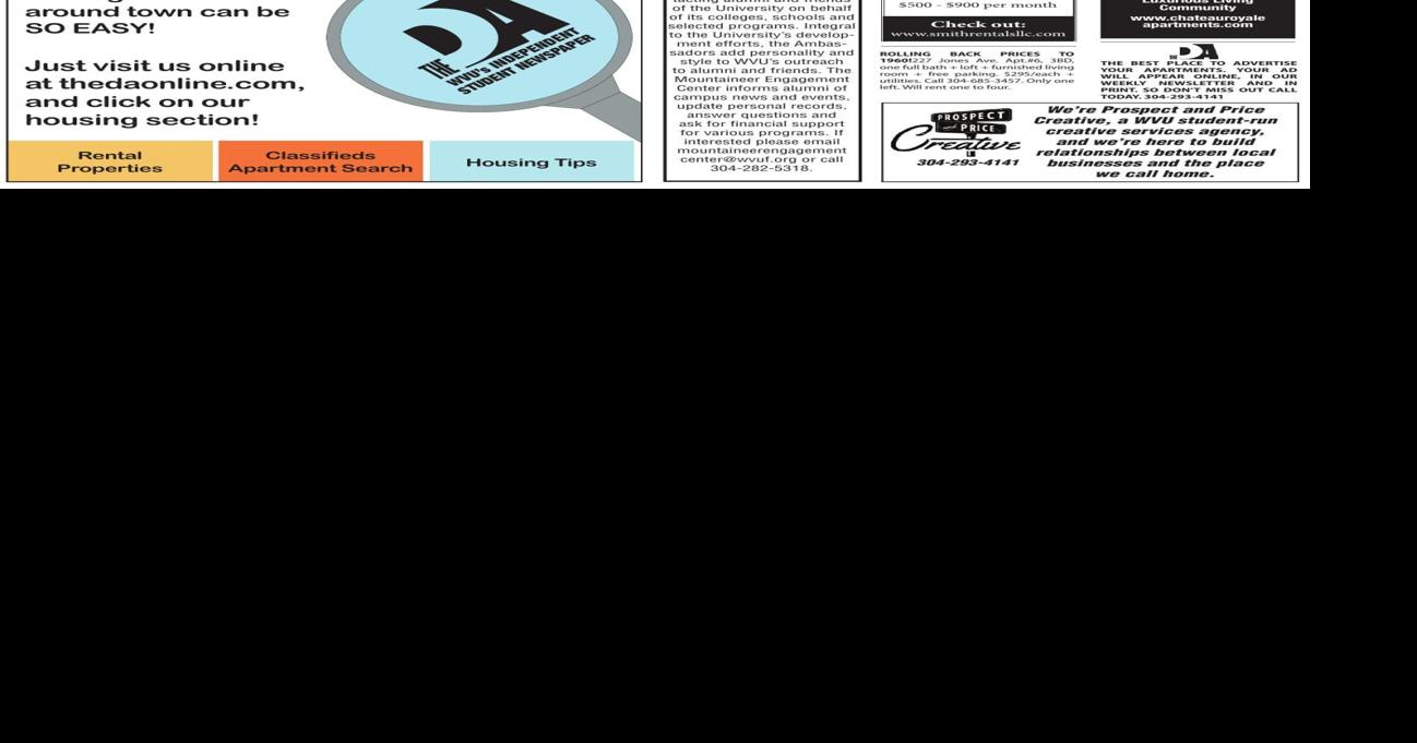 Classifieds | Display Classifieds | thedaonline.com