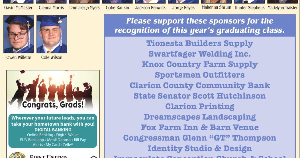 Union High School Seniors 2026 | Display Ads | thederrick.com